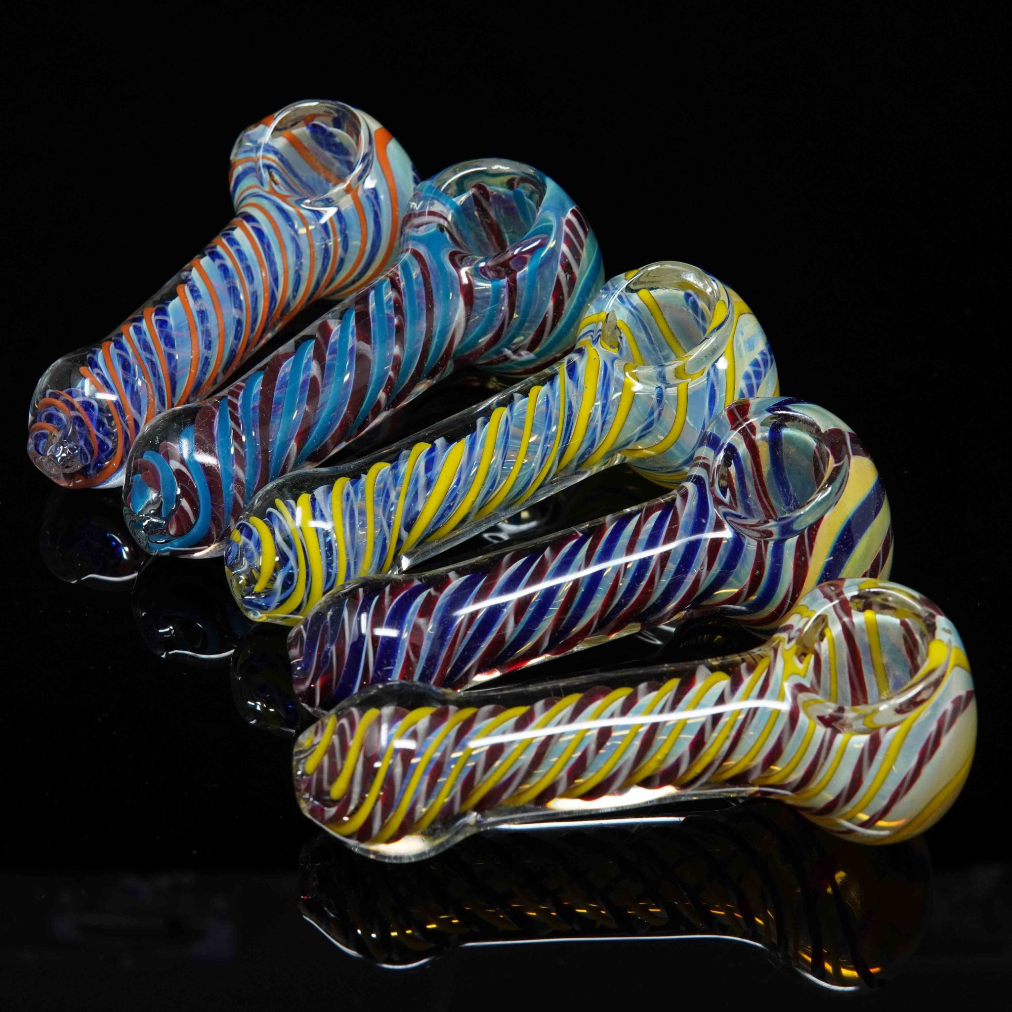 Handmade 4.5" Fumed Legacy Glass Pipe - Project Alpha Pipes