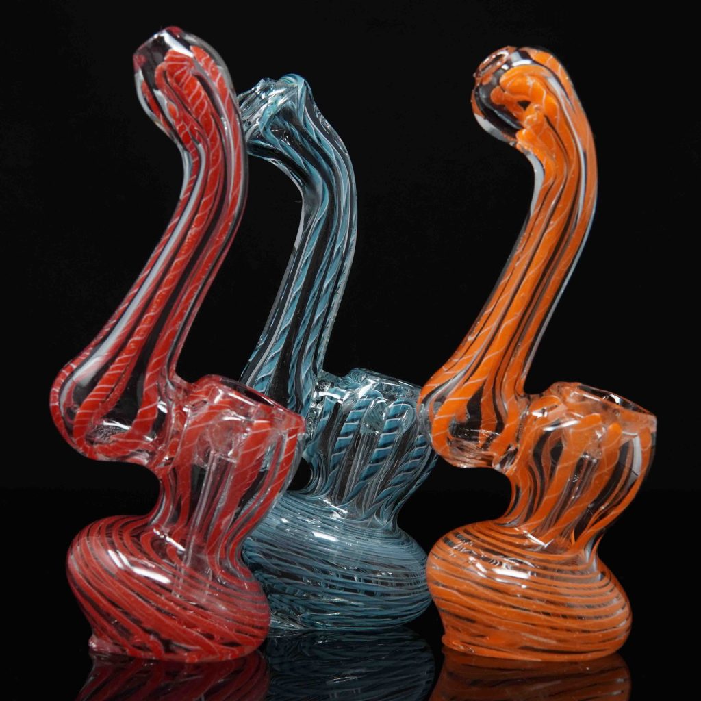 Handmade 4.5" Mini Sherlock Bubbler - Project Alpha Pipes