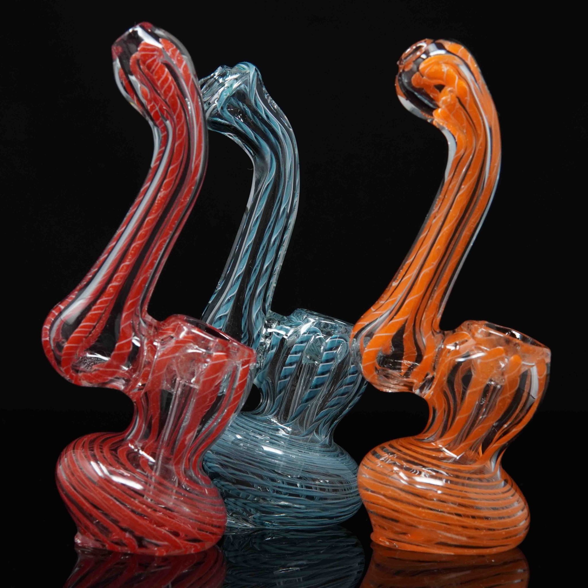 Handmade 4.5" Mini Sherlock Bubbler - Project Alpha Pipes