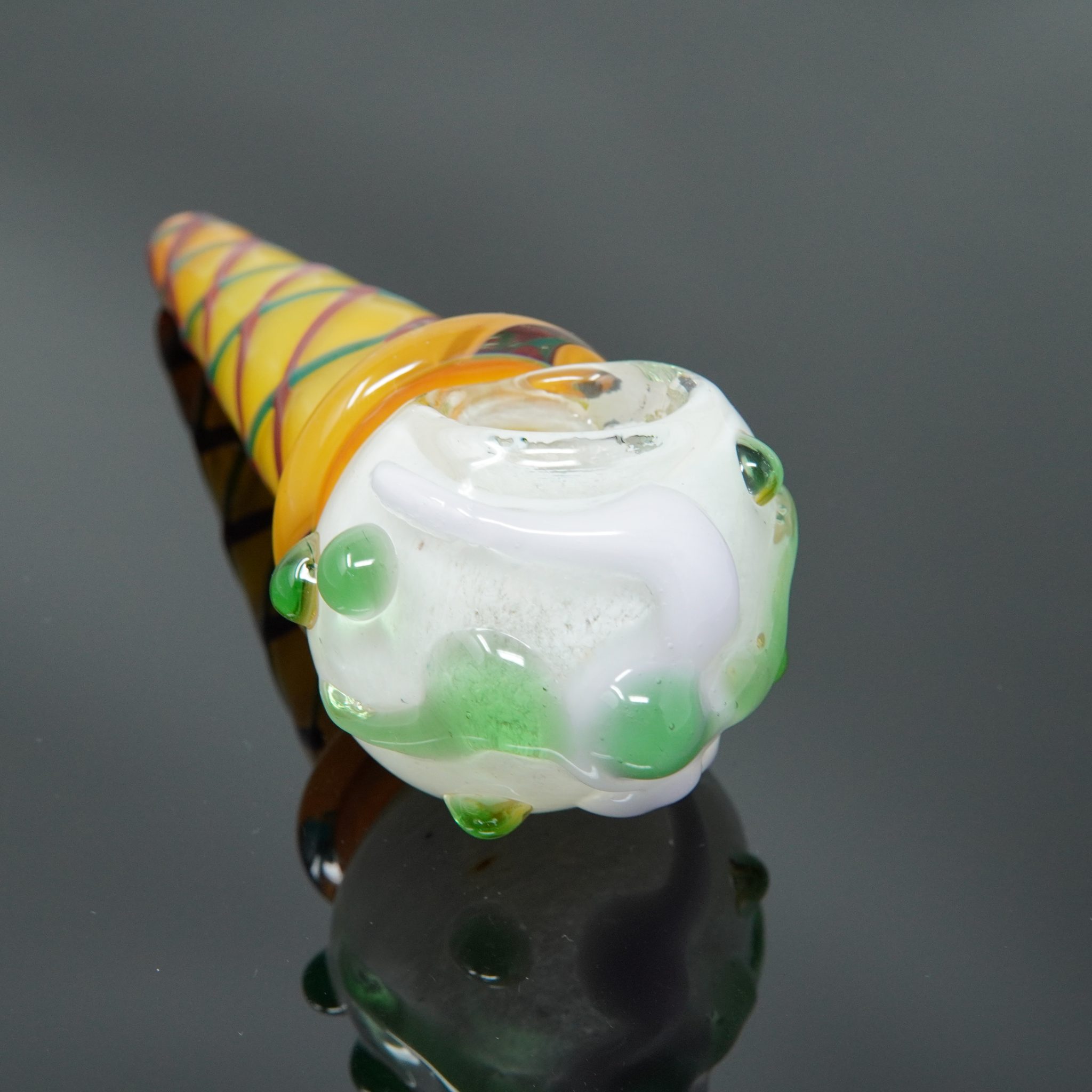 Handmade 6" Ice Cream Glass Pipe - Project Alpha Pipes