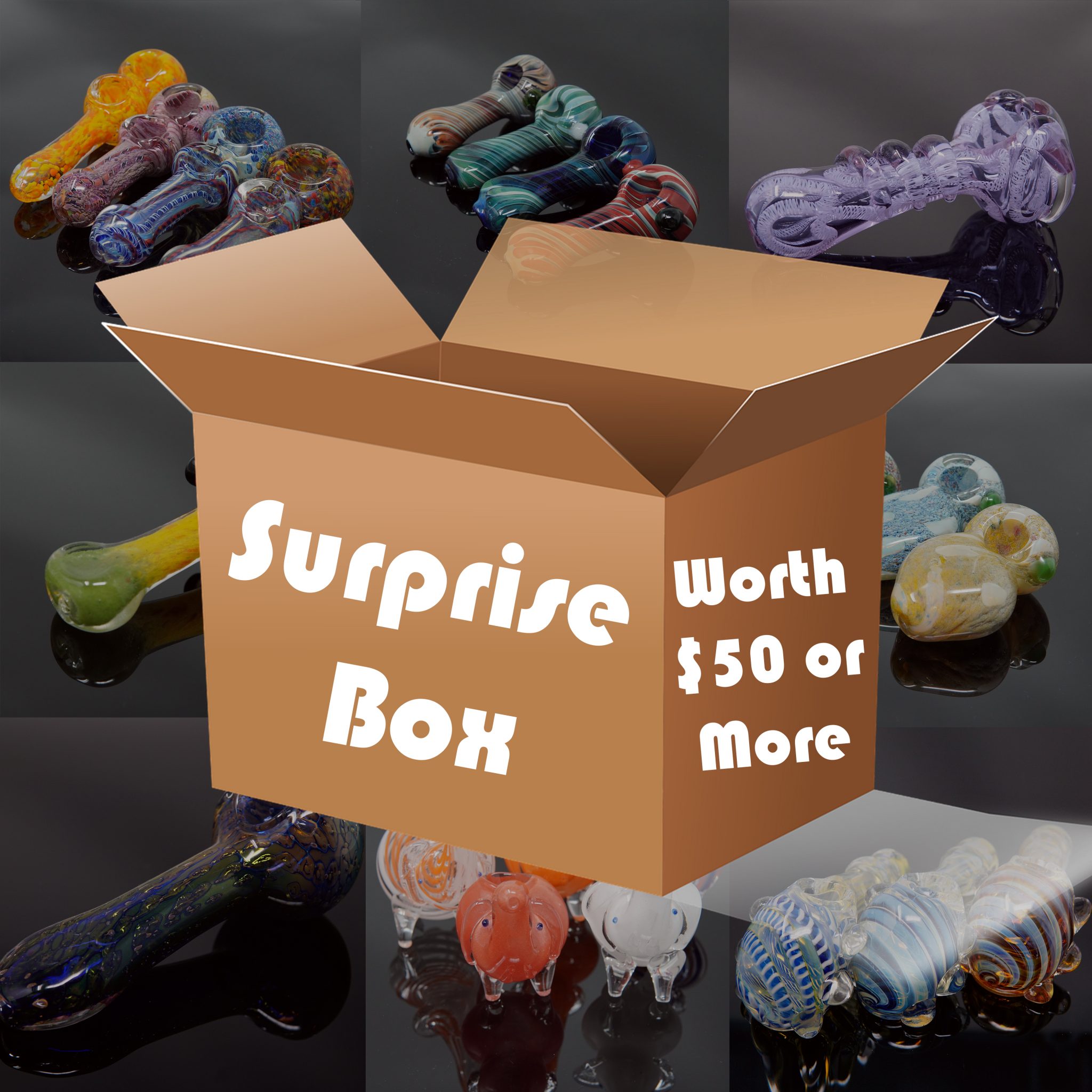 Surprise Box! $50 or more for 29.99 - Project Alpha Pipes