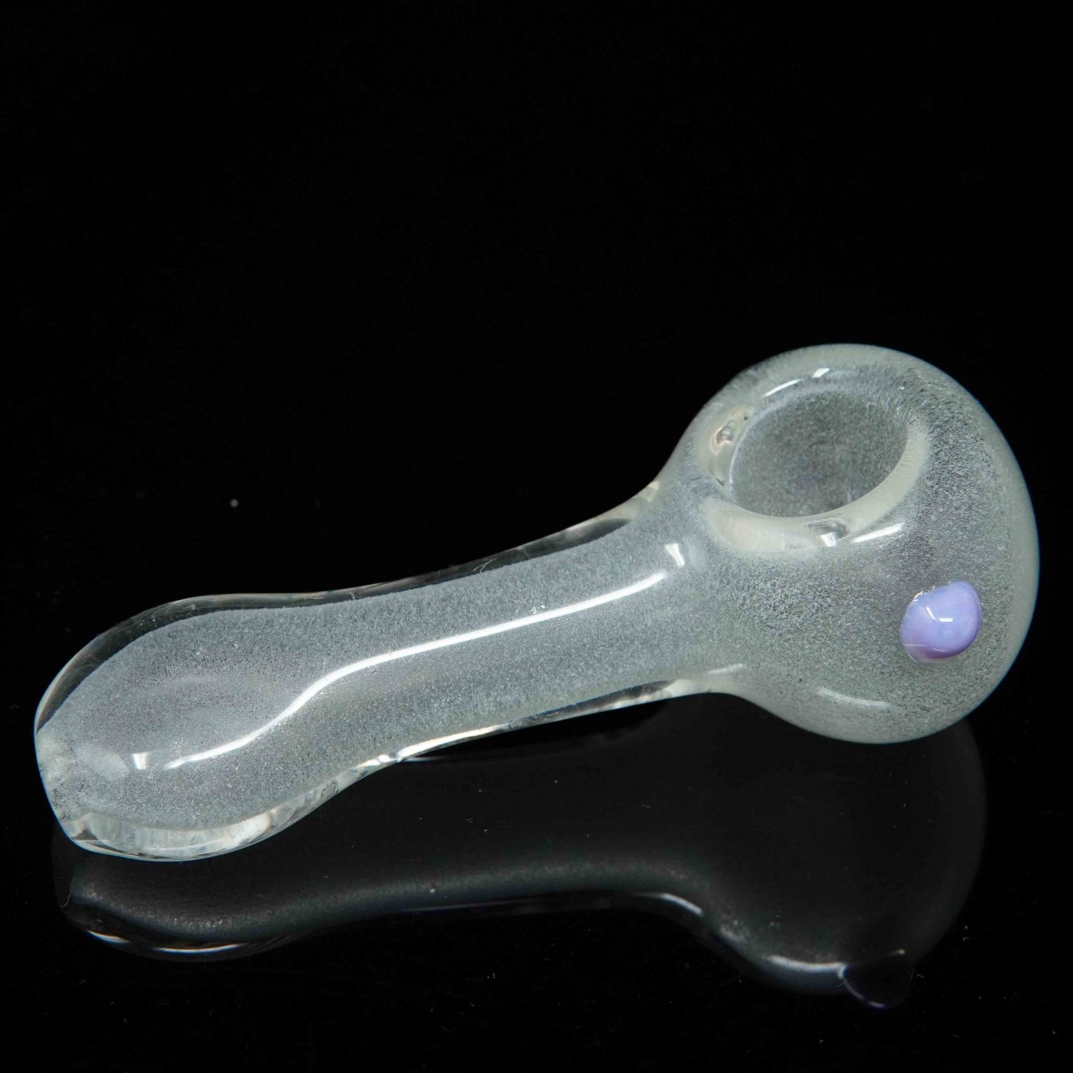 Handmade 4" Classic Glow Glass Pipe - Project Alpha Pipes