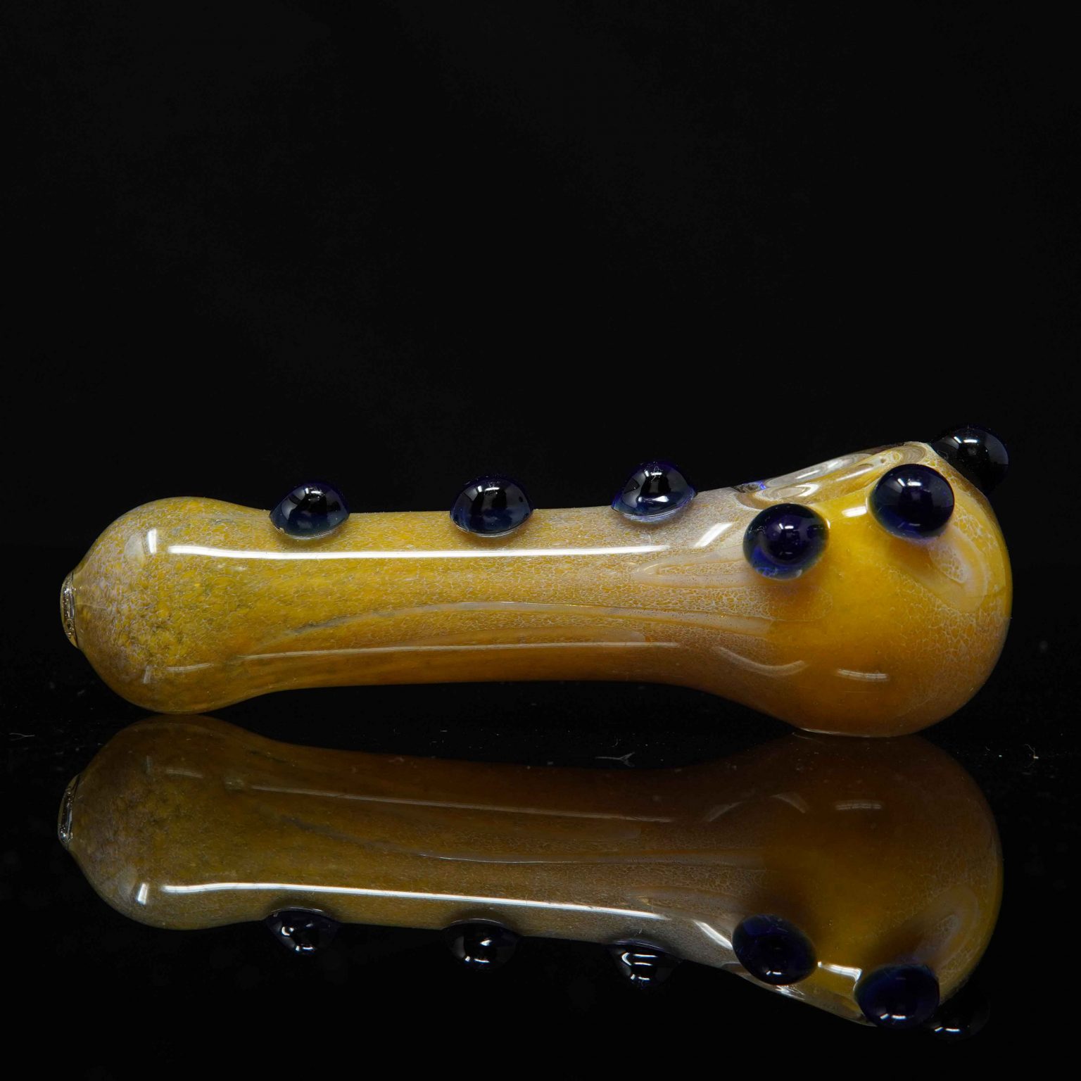 Handmade 4.5" Cute Buttons Glass Pipe - Project Alpha Pipes