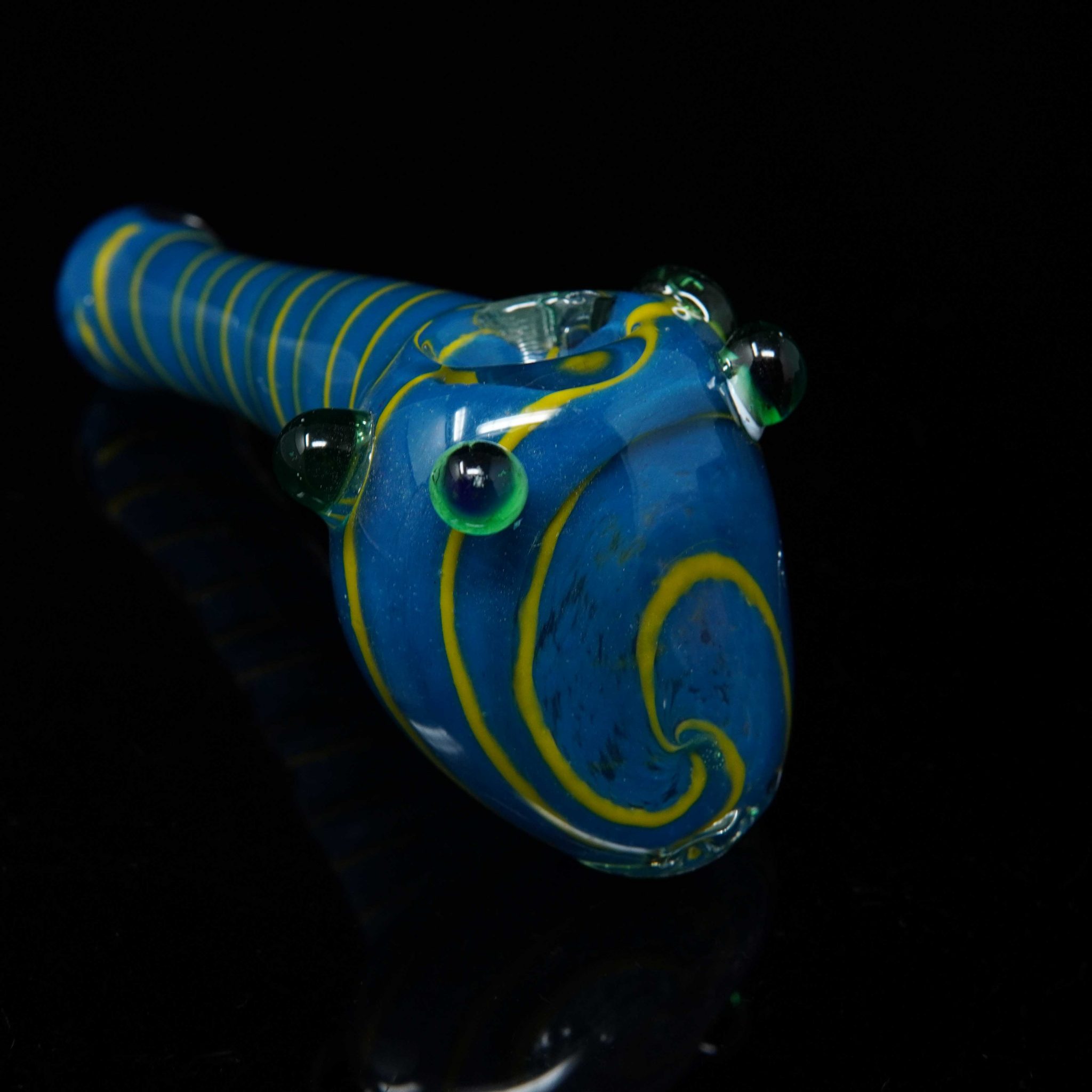 Handmade 5" Alien Matter Glass Pipe - Project Alpha Pipes