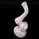 Handmade 5.5" Frit Sherlock Bubbler - Project Alpha Pipes