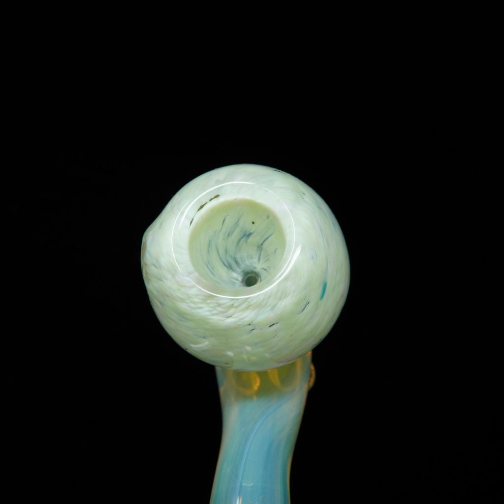 Handmade 9.5" Atmos Gandalf Glass Pipe - Project Alpha Pipes