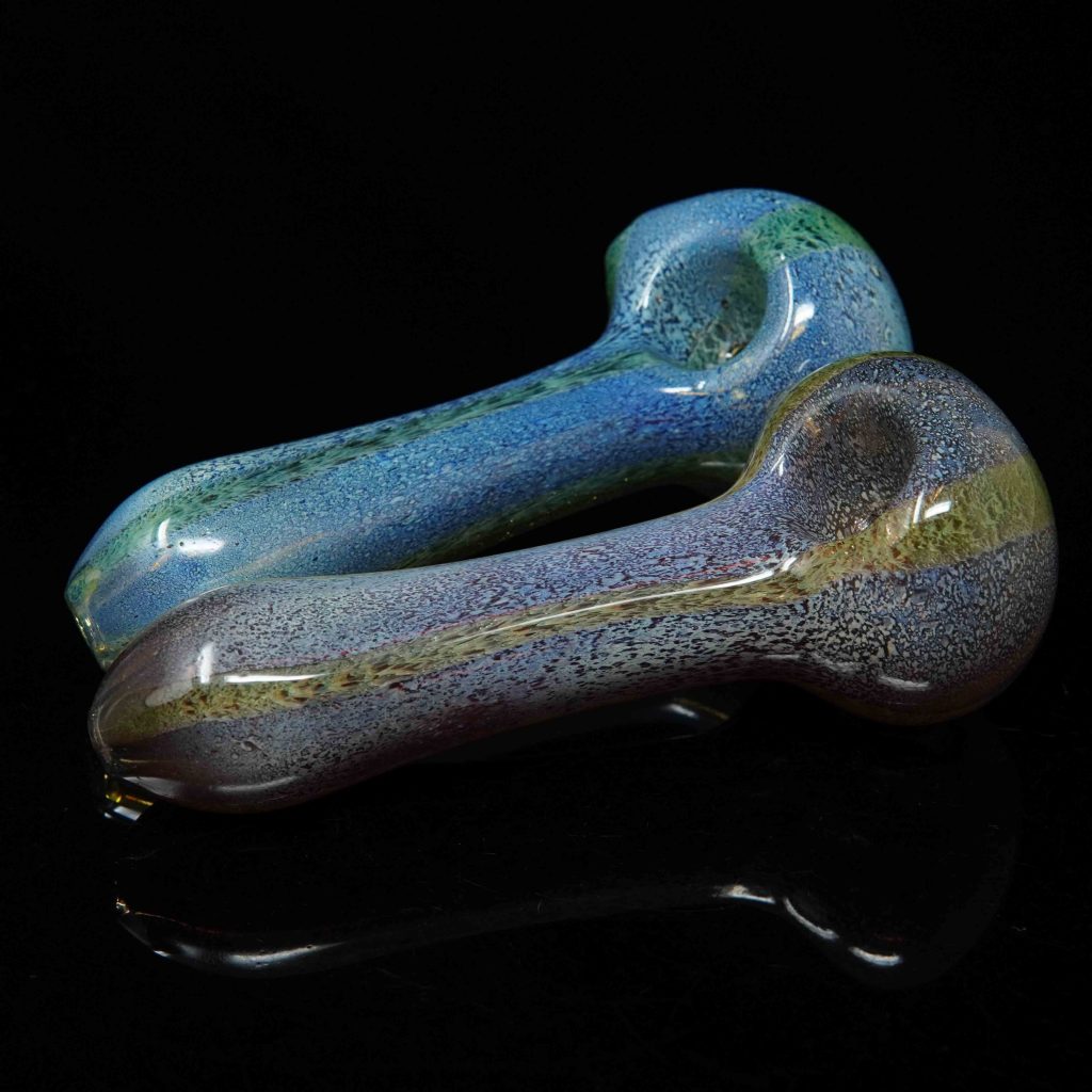Handmade 5" Natural Granite Glass Pipe - Project Alpha Pipes