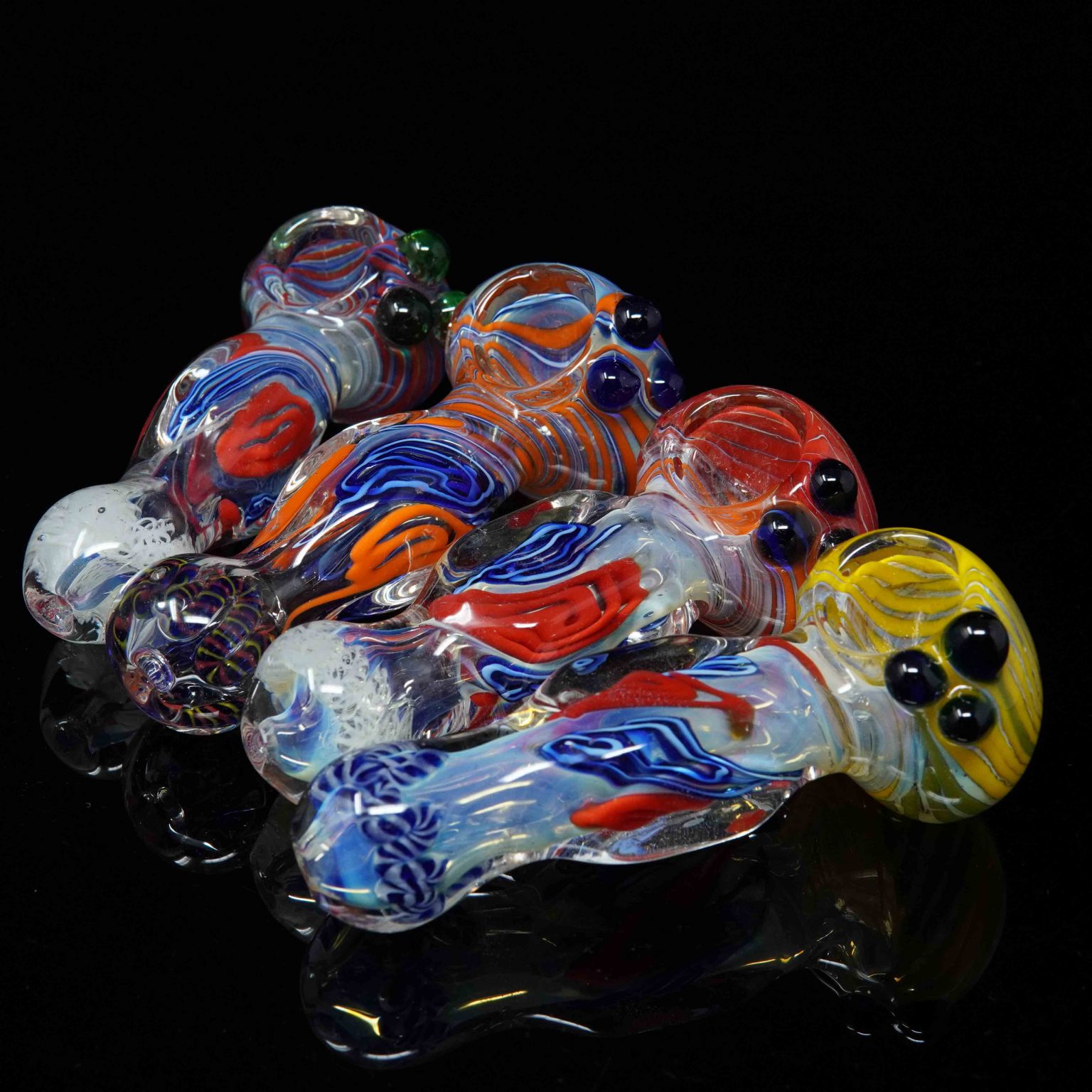 Handmade 4.5" Cylinder Glass Pipe - Project Alpha Pipes