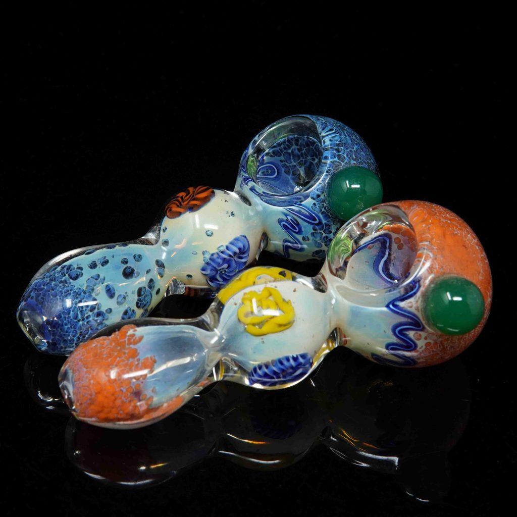 Handmade 5" Sunny Beach Glass Pipe - Project Alpha Pipes