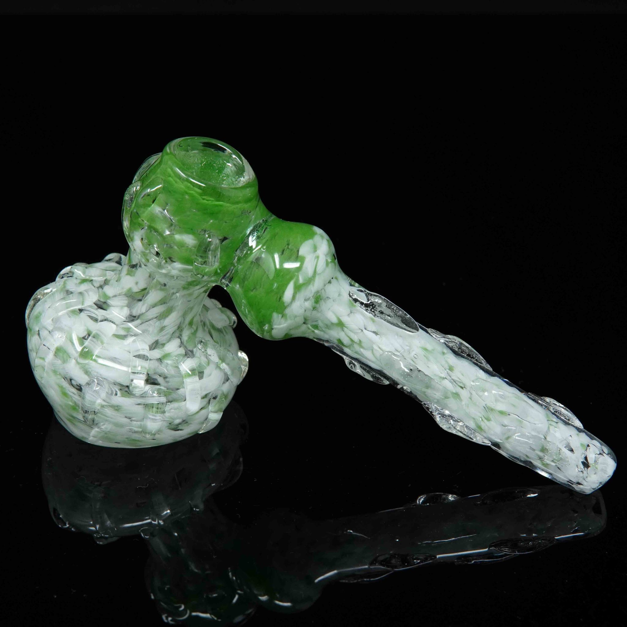 Handmade 6" Colorful Texture Bubbler - Project Alpha Pipes