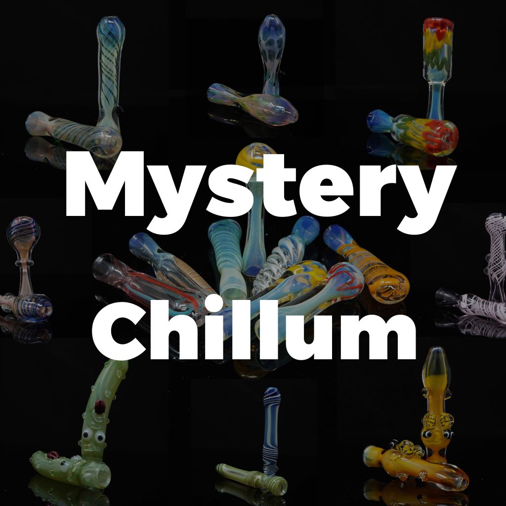 Handmade Mystery Chillum 2"-5" Glass Pipe - Project Alpha Pipes