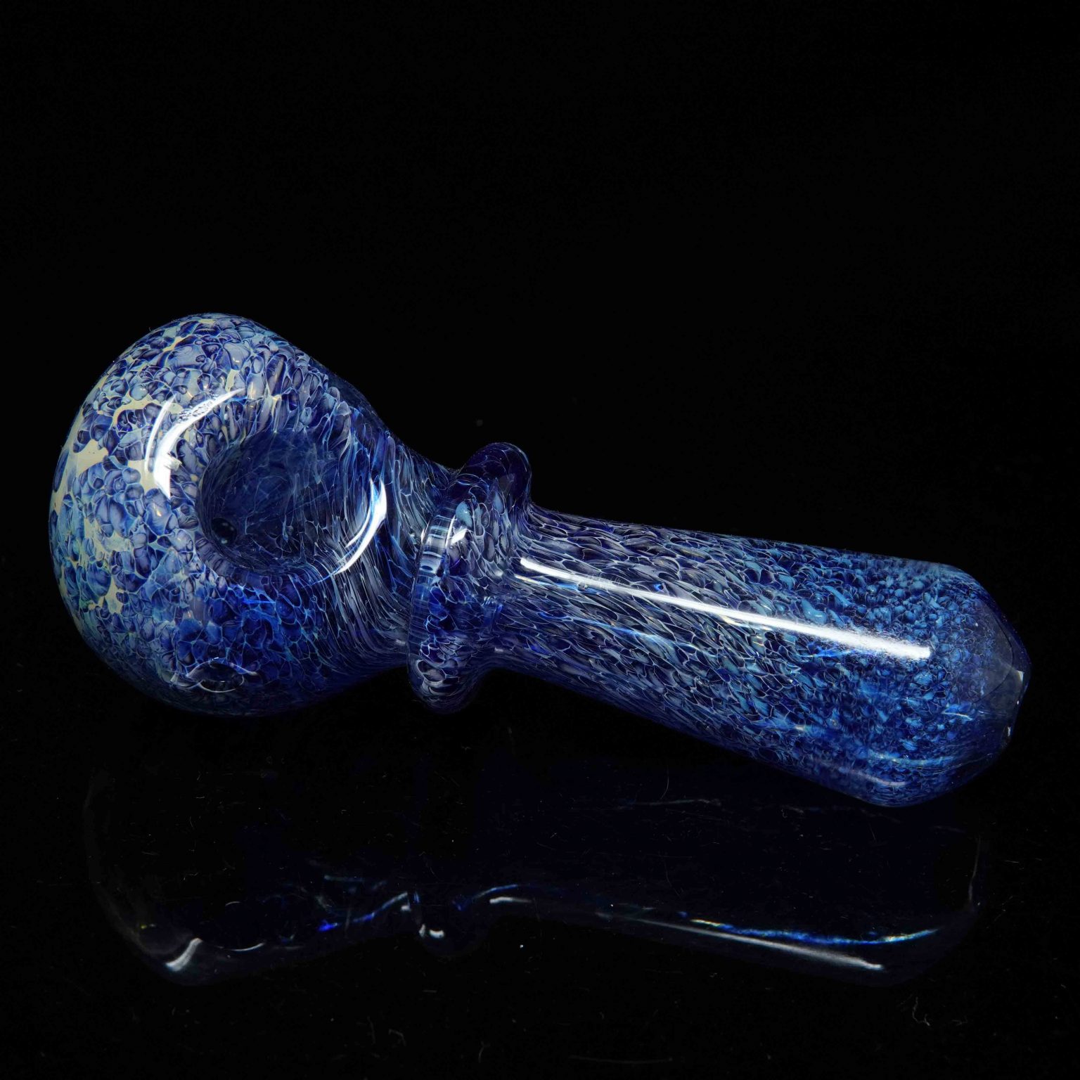 Handmade 5" Marble Double Bowl Glass Pipe - Project Alpha Pipes