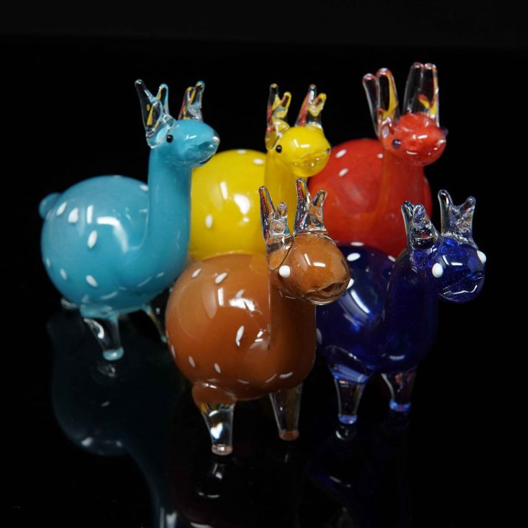 Handmade 5.5" Dinosaur Glass Pipe - Project Alpha Pipes