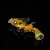 Handmade 3" Walking Fish Chillum Glass Pipe - Project Alpha Pipes